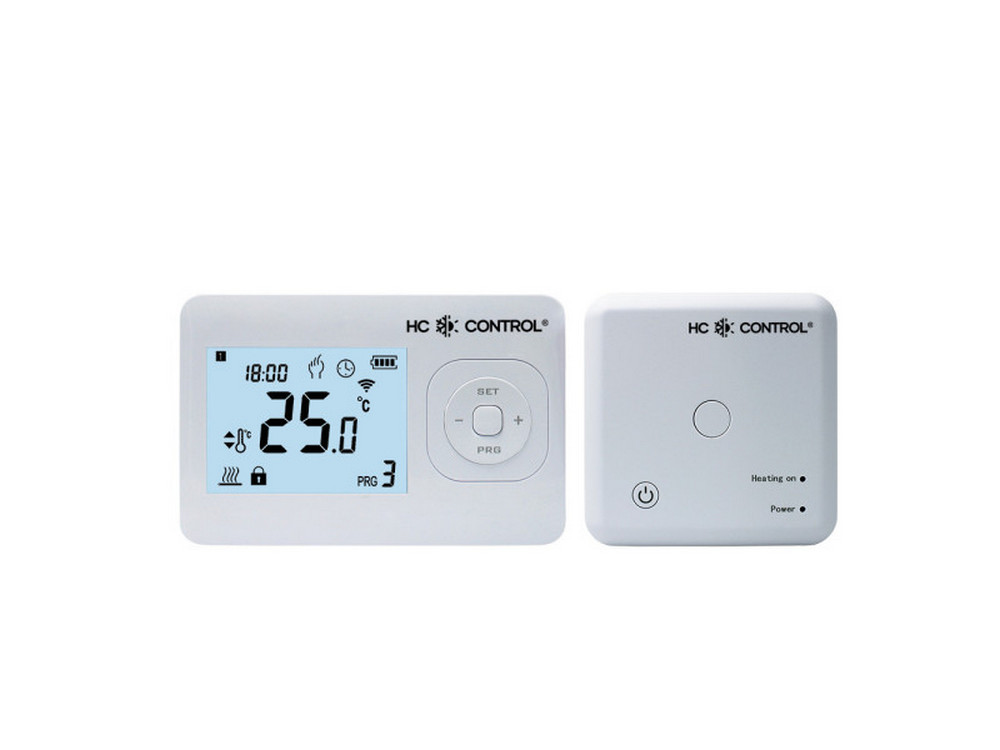 HC-Control digitális termosztát szett, rádió frekvenciás, he